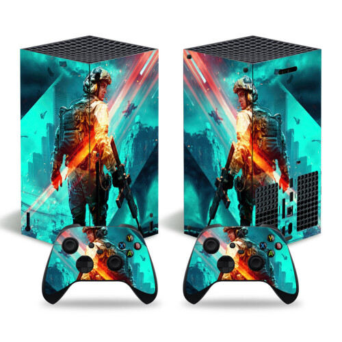 Game Battlefield 2042 XSX skin Sticker Decal Cover for Xbox Series X Console on OnBuy