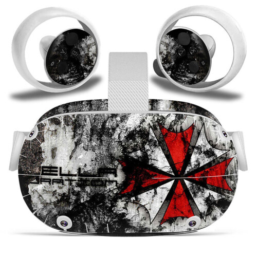 Skull design for Oculus Quest 2 VR Sticker Headset Virtual Reality ...