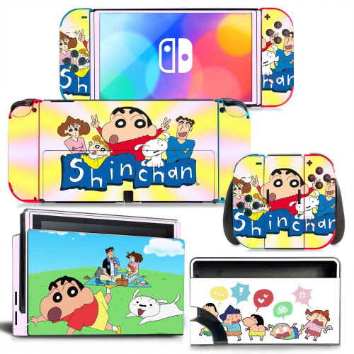 Japan Anime Crayon shin-chan Skin Cover Sticker Decal for Nintendo ...