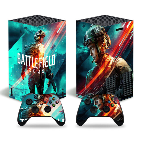 Game Battlefield 2042 XSX skin Sticker Decal Cover for Xbox Series X Console on OnBuy