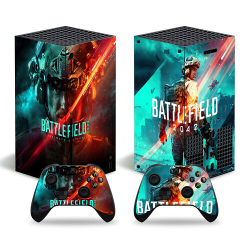 Game Battlefield 2042 XSX skin Sticker Decal Cover for Xbox Series X Console on OnBuy