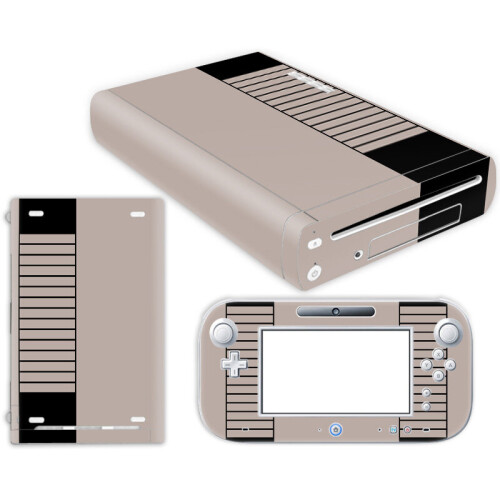 PVC Skin Sticker Protector for Nintendo Wii U and controller skins ...