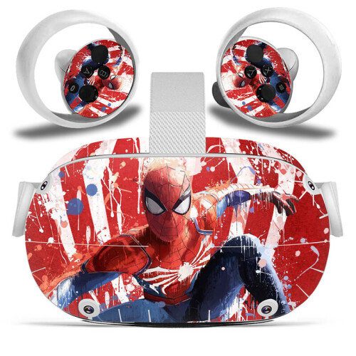 Marvel Iron man Skin Sticker for Oculus Quest 2 VR Sticker Headset ...