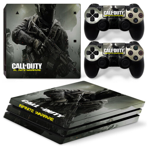 For PS4 Pro Call of Duty Black Ops PVC Skin Sticker Decal Cover Console ...