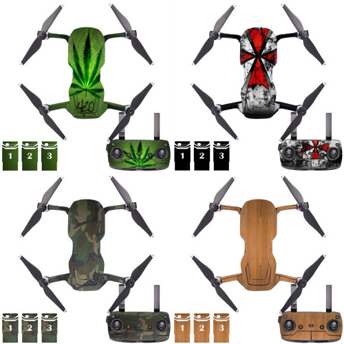 PVC Stickers Waterproof Skin Decals for DJI Mavic Air 1 Sticker Drone ...