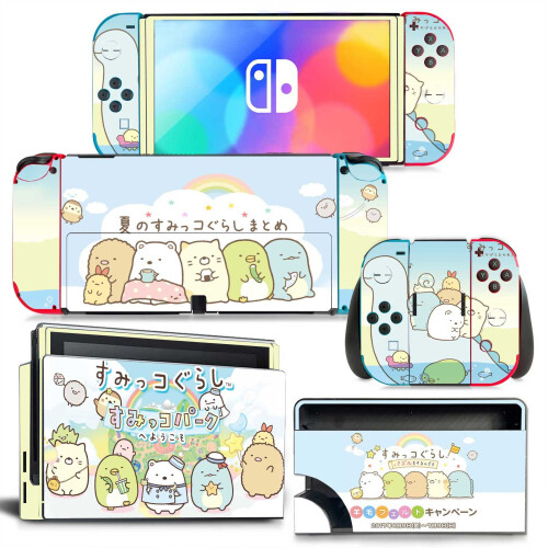 Cartoon Kuromi Cinnamoroll PURIN Skin Cover Sticker Decal for Nintendo ...