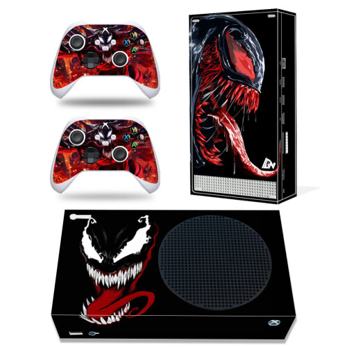 Marvel Venom Carnage Skin Sticker Decal Cover for Xbox Series S Console ...