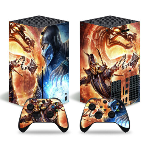 MK11 GAME Xbox series x Skin Sticker Decal Cover XSX skin Console and ...