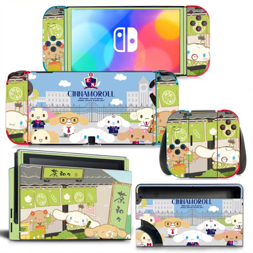 Cartoon Kuromi Cinnamoroll PURIN Skin Cover Sticker Decal for Nintendo ...
