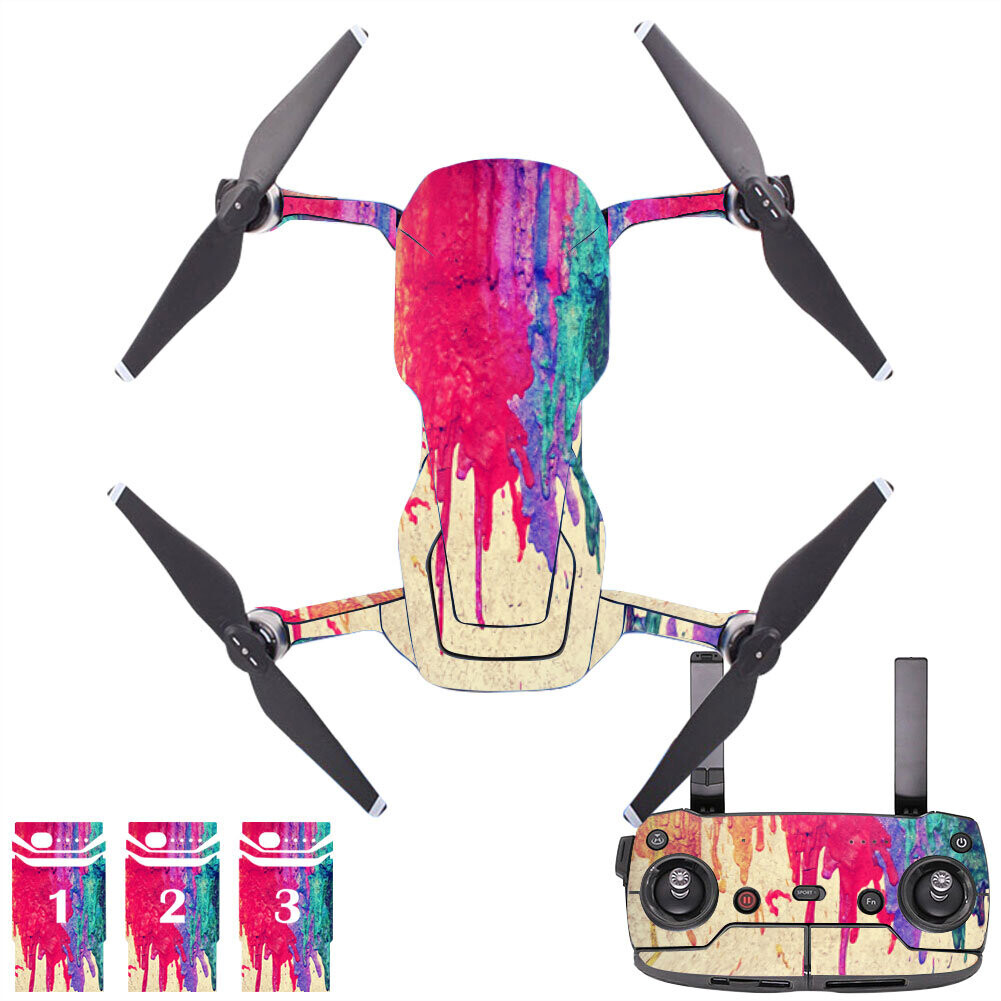 PVC Stickers Waterproof Skin Decals for DJI Mavic Air 1 Sticker Drone ...