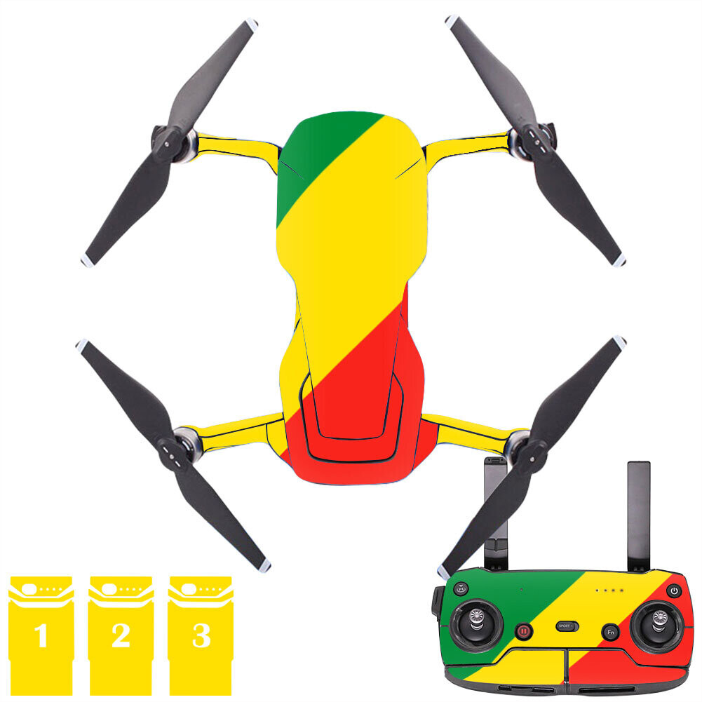 PVC Stickers Waterproof Skin Decals for DJI Mavic Air 1 Sticker Drone ...
