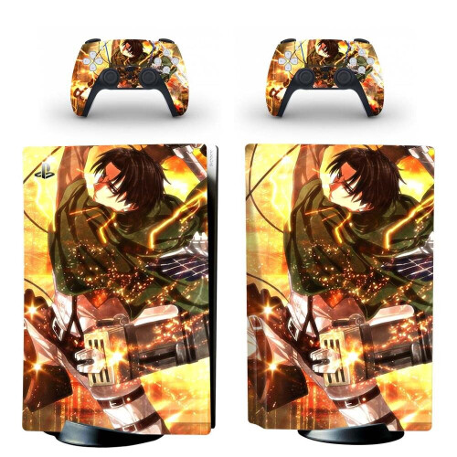 Attack On Titan PS5 Standard Disc Edition Skin Sticker Decal Cover for ...