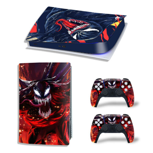 Venom Carnage PS5 Digital Edition Skin Sticker Decal Cover for ...