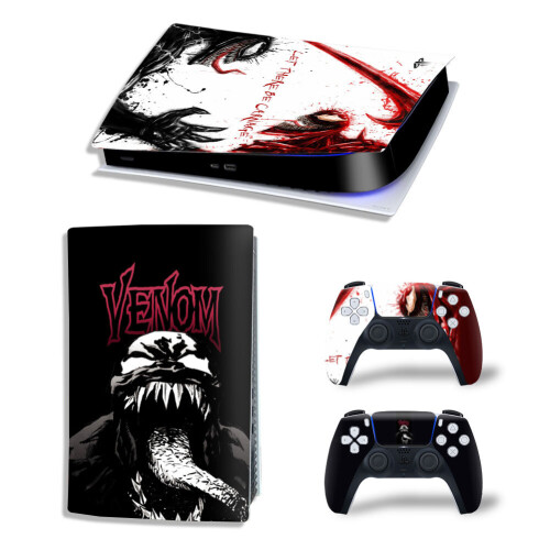 Venom Carnage PS5 Digital Edition Skin Sticker Decal Cover for ...