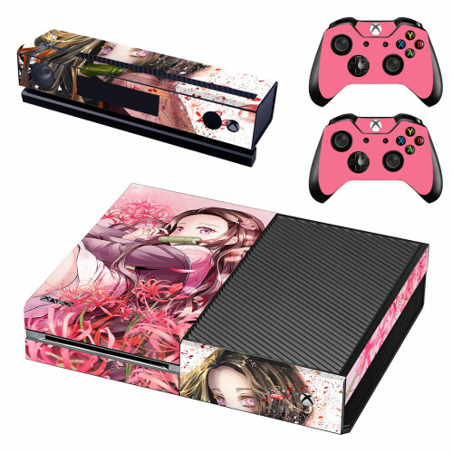 Demon Slayer Skin Sticker Decal Cover For Xbox One Console and 2 ...