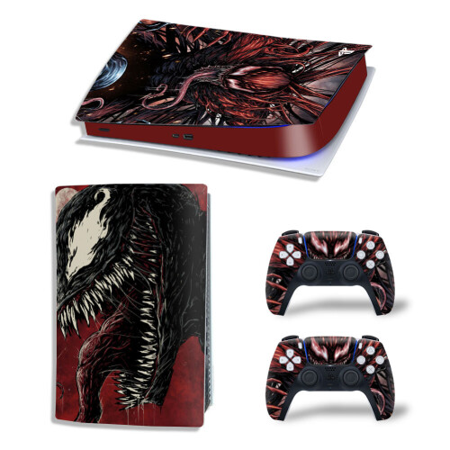 Venom Carnage PS5 Digital Edition Skin Sticker Decal Cover for ...