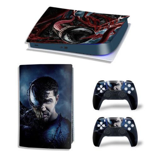 Venom Carnage PS5 Digital Edition Skin Sticker Decal Cover for ...