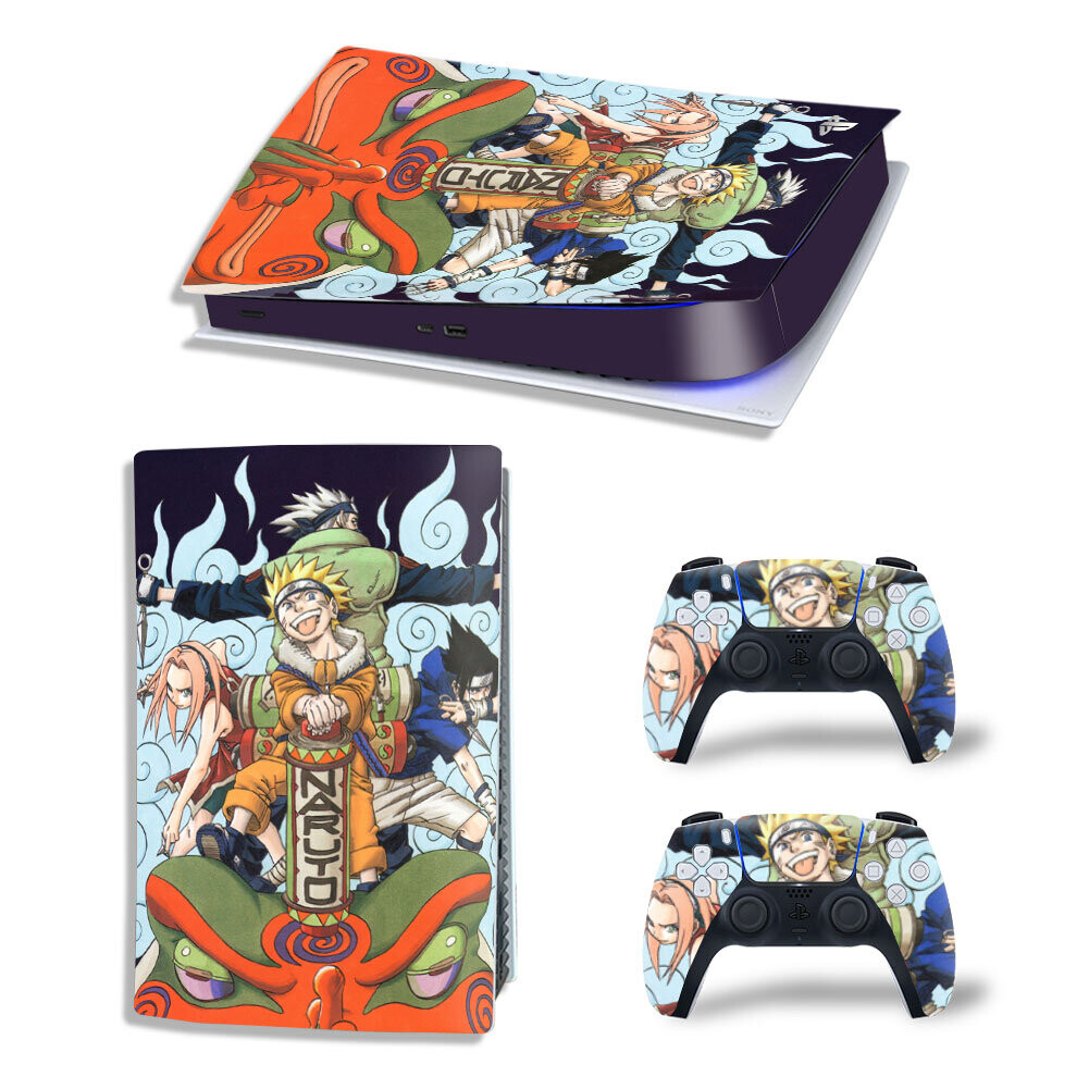 Naruto Anime PS5 Digital Edition Skin Cover for PlayStation 5 Digital ...