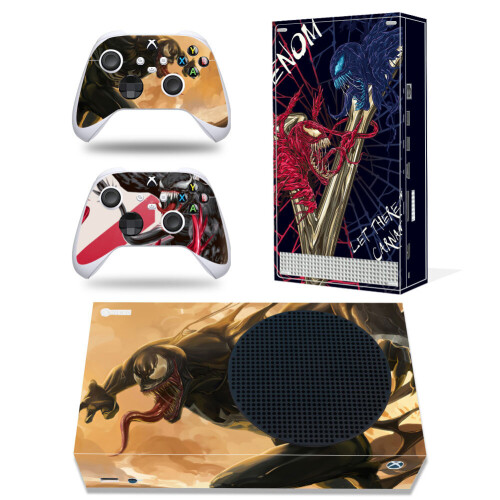Marvel Venom Carnage Skin Sticker Decal Cover for Xbox Series S Console ...