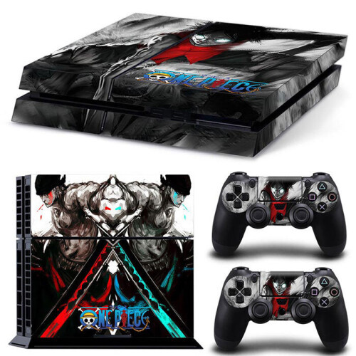 Dragon Ball Luffy Zoro Skin Sticker for PS4 Slim Console and 2 ...
