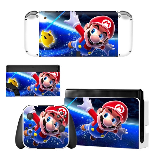 Anime Super Mario Bros Skin Cover Sticker Decal for Nintendo Switch ...