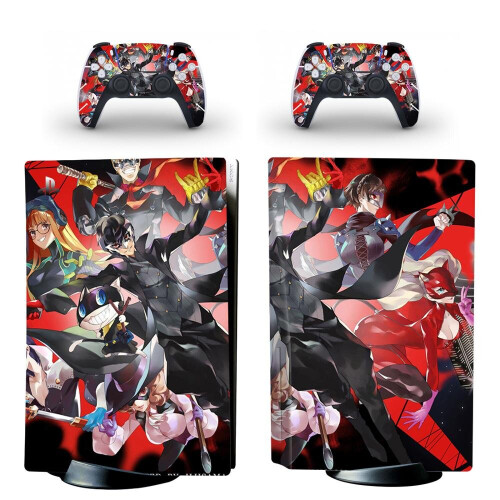 Persona 5 PS5 Standard Disc Edition Skin Sticker Decal Cover for ...