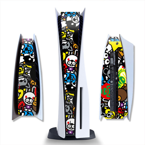 Middle Stickers Skin For PS5 Disc Digital Edition Console PS5 Centre ...