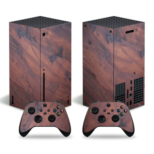 Wood design for xbox series X Skin sticker for xbox series X pvc skins ...
