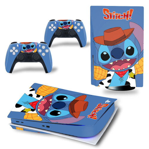 Animation Lilo & Stitch PS5 Disk Edition Skin Sticker Decal Cover for ...
