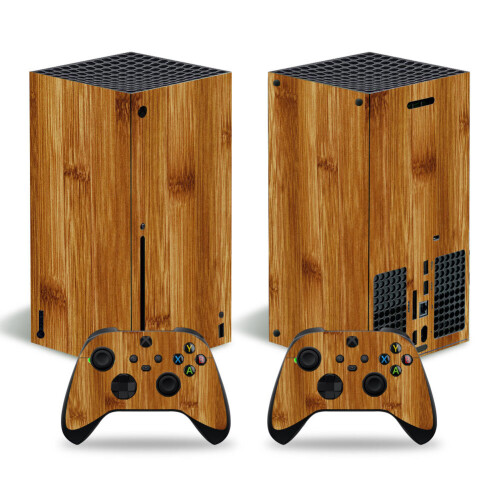 Wood design for xbox series X Skin sticker for xbox series X pvc skins ...