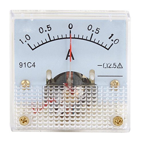 Analog Current Panel Meter DC 11A 91C4 Ammeter for Automotive Circuit ...
