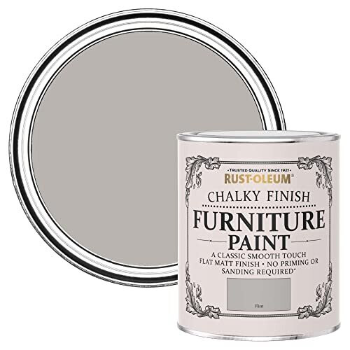Chalky Finish Furniture Paint Flint Matt 750ml on OnBuy