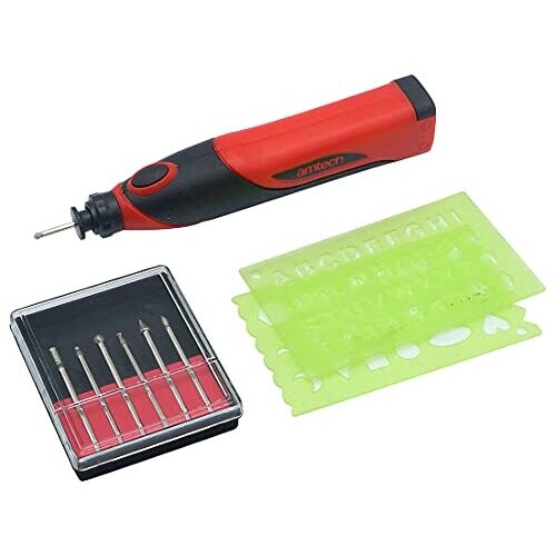 V2548 Mini Engraver Kit Cordless Craft Engraving Tool Includes ...