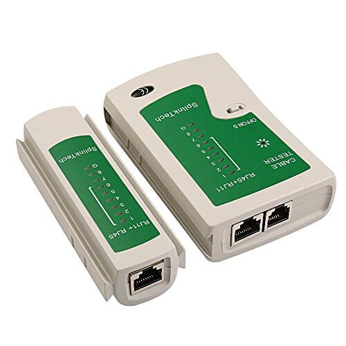 LAN Network Cable Tester Continuity Tester for RJ45 RJ11 RJ12 Data ...
