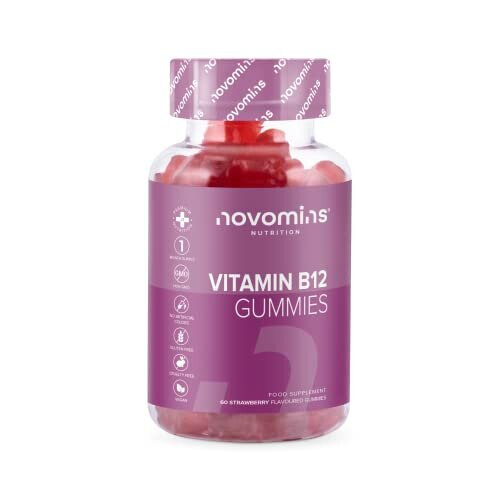 Vitamin B12 Gummies Vegan High Strength 1 Month Supply Vitamin B12 1000 ...