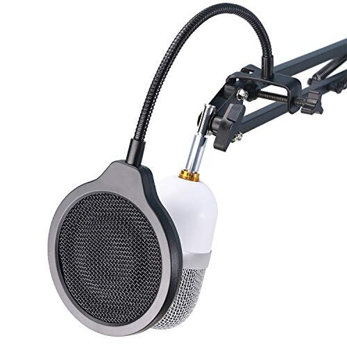 Razer Seiren Mini Pop Filter 4 Inch 3 Layers Windscreen with Flexible ...