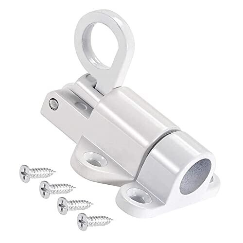 Door Spring Bolt Aluminum Alloy Security Automatic Window Gate Latch ...