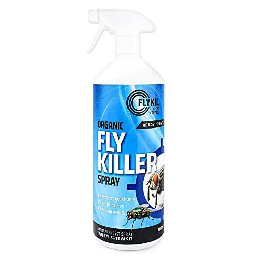 Organic Fly Killer Spray Fast Acting Fly Spray Kills Flies On Contact ...