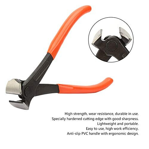 End Cutter Cutting Plier End Snips Nippers Nail Puller Remover Tool ...