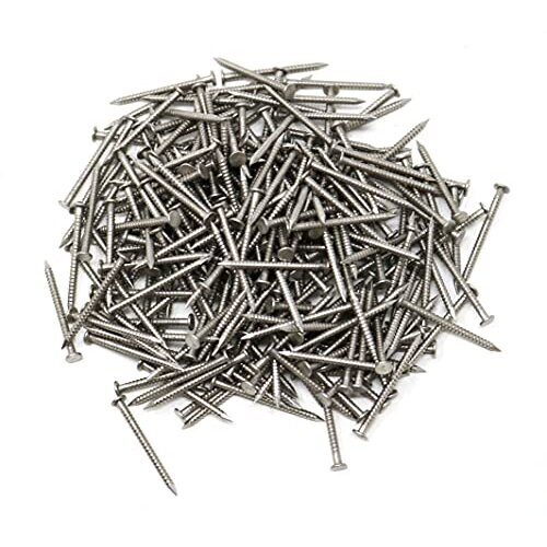 250 x 30mm x 2mm Stainless Steel Flat Headed Cladding Pins UPVC Fascias ...