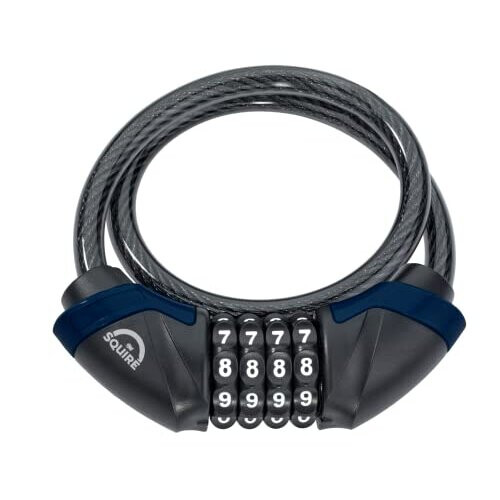 Heavy Duty Bikelock Kilda Combi 4 Wheel Combination Cable Lock ...
