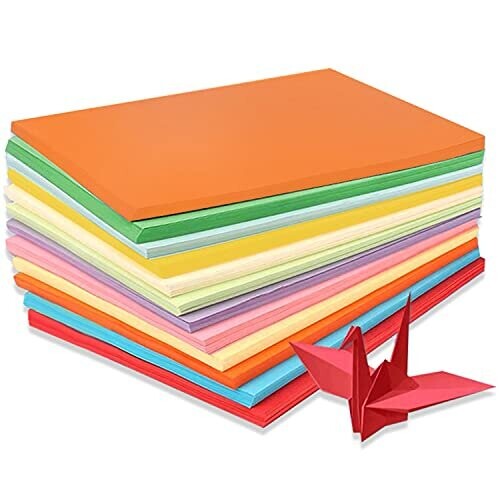 Coloured Paper A4 Coloured Paper 100 Sheets Coloured A4 Pack Assorted ...