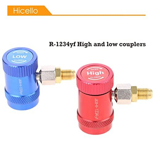 Adapter Refrigerant R1234yf Quick Couplers 14 Male Port HighLow Side ...