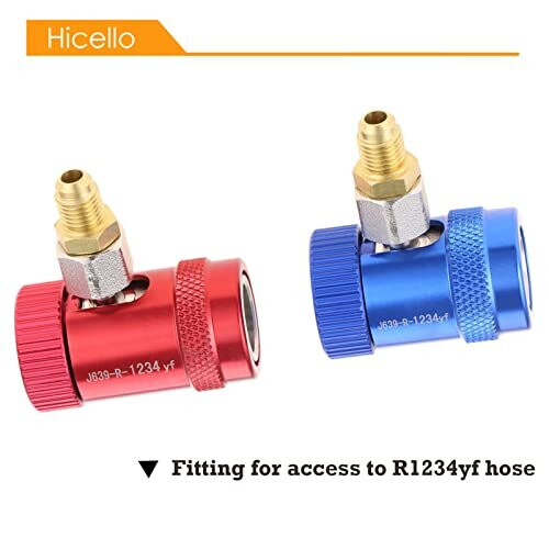 Adapter Refrigerant R1234yf Quick Couplers 14 Male Port HighLow Side ...