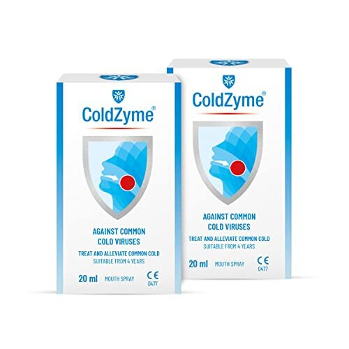 Pack of 2 ColdZyme Mouth Throat Spray Not Nasal Spray Cold Virus ...