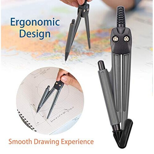 Maths Set Geometry Set Muscccm Compass Set 8 Pieces School Supplies ...