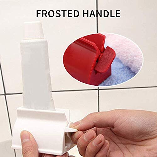 Rolling Tube Toothpaste Squeezer with Frosted Handles Turn Easily ...
