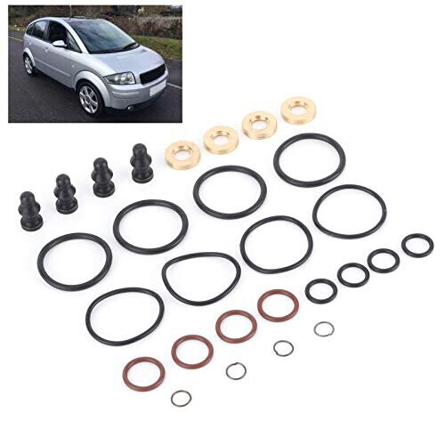 Fuel Injector Seals 4 Set of Fuel Injector Repair Seals Kit Diesel ...