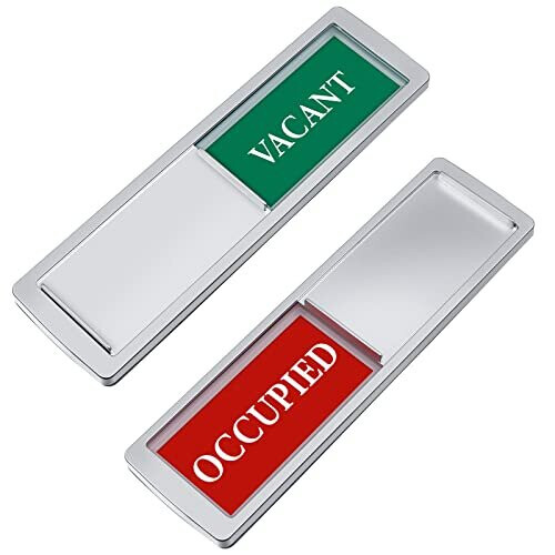 Vacant Occupied Sign Sliding Door Sign Do Not Disturb Sign Restroom ...
