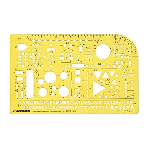 Electrical Drafting Electrical Symbols Template Drawing ...